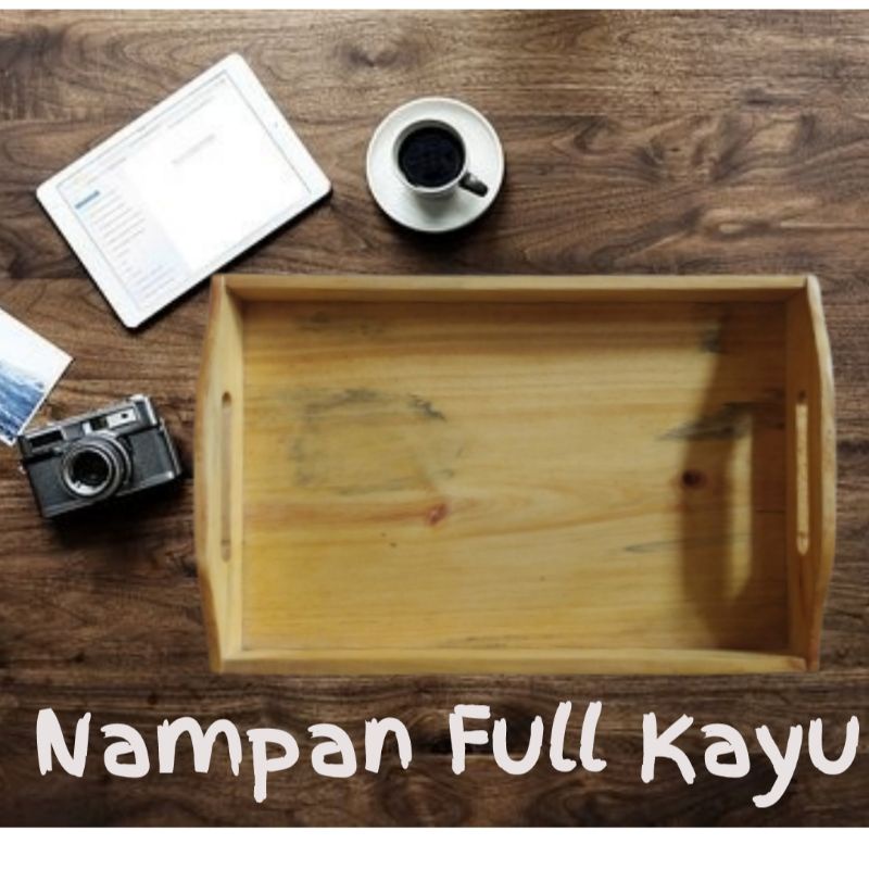 Jual Nampan Kayu Full / Baky Unik / Wooden Tray | Shopee Indonesia