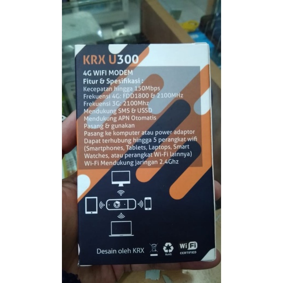 Jual NEW MODEM GSM KRX U300 150MBps | Shopee Indonesia