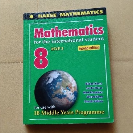 Jual MTHEMATICS 8 MYP3 second edition by Michael Haese Sandra Haese ...