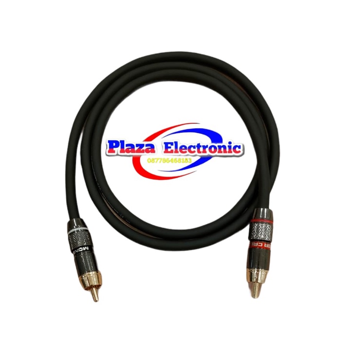 Jual Kabel Audio RCA Male To RCA Male MONSTER BERKUALITAS 2,3,dan 4 ...