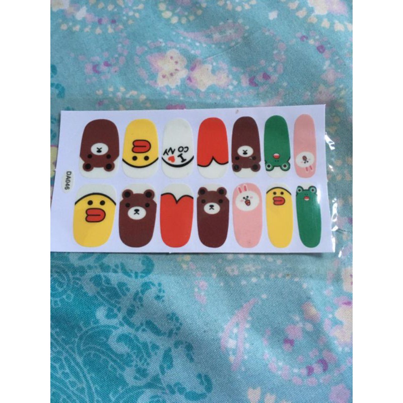 Jual stiker kuku/cute nail sticker | Shopee Indonesia