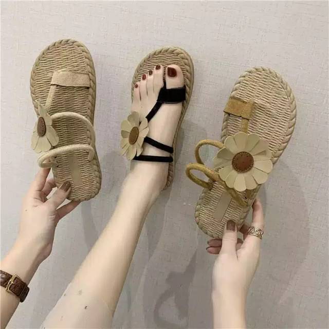 Jual Sandal etnik bunga | Shopee Indonesia