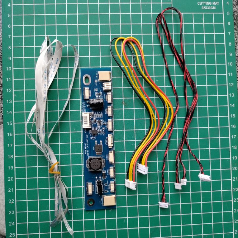Jual Inverter Universal LED Backlight Driver Dc Dc 10v-26v 10-24 inch CA-188 PLUS AVT LED-12 ...
