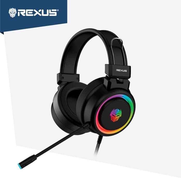 Jual HEADSET REXUS F30 GAMING (MIC+LED) | Shopee Indonesia