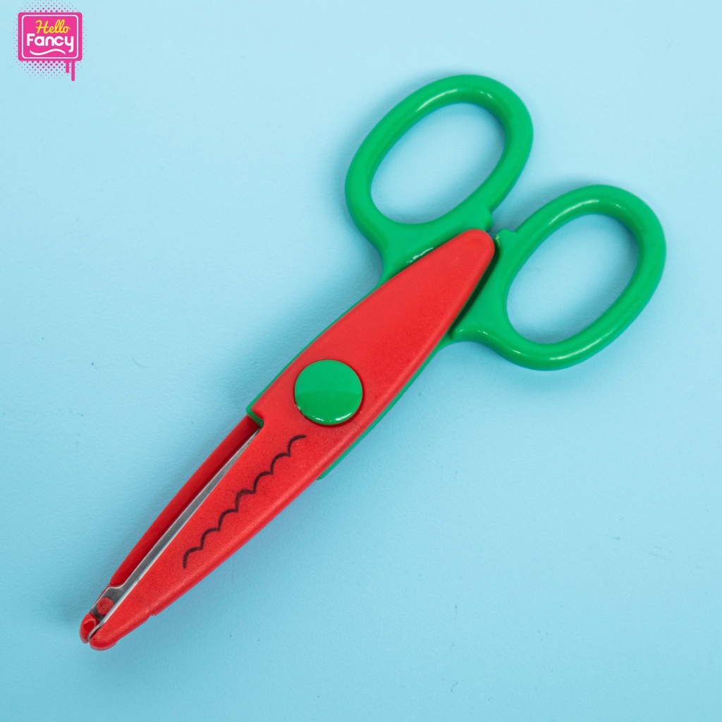 Jual Gunting Kertas Gerigi Kids Scissor / Gunting Kertas Anak TY-6018 ...