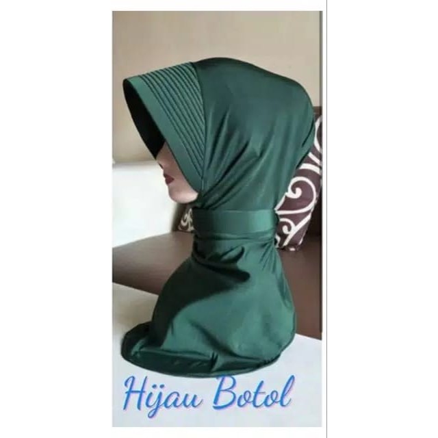 Jual JILBAB DINAS ARMY TNI HIJAU BOTOL (KOWAD ,PSH Bayangkari, SATPOL PP CREAM, PERIP) | Shopee ...