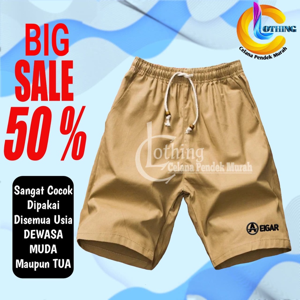Jual Short Pants Pants Celana Pendek Cowok Santai Selutut Harian Laki ...