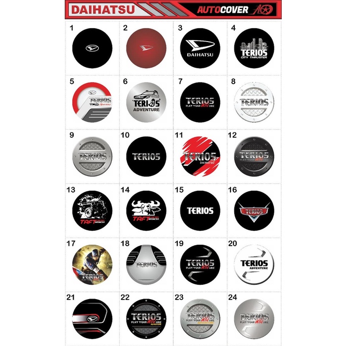 Jual Aksesoris Ban Mobil Terlengkap, Cover Ban / Sarung Ban Serep ...