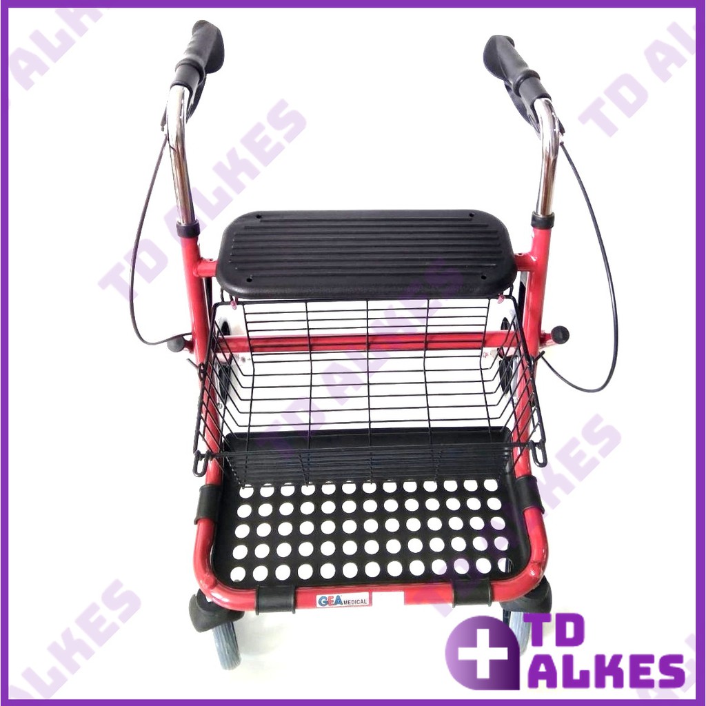 Jual Rollator Walker Roda FS914H Alat Bantu Jalan FS 914 H Rolator GEA ...
