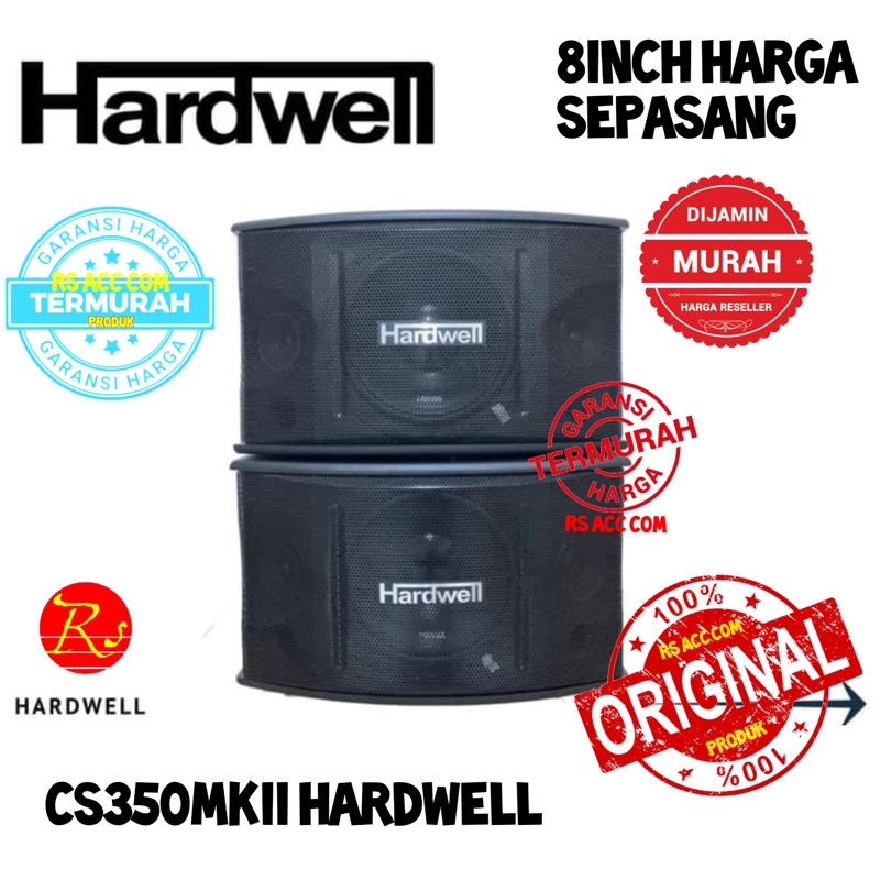 Jual Speaker Hardwell Cs 350 Mkii original 8inch hardwell cs 350 mk II ...