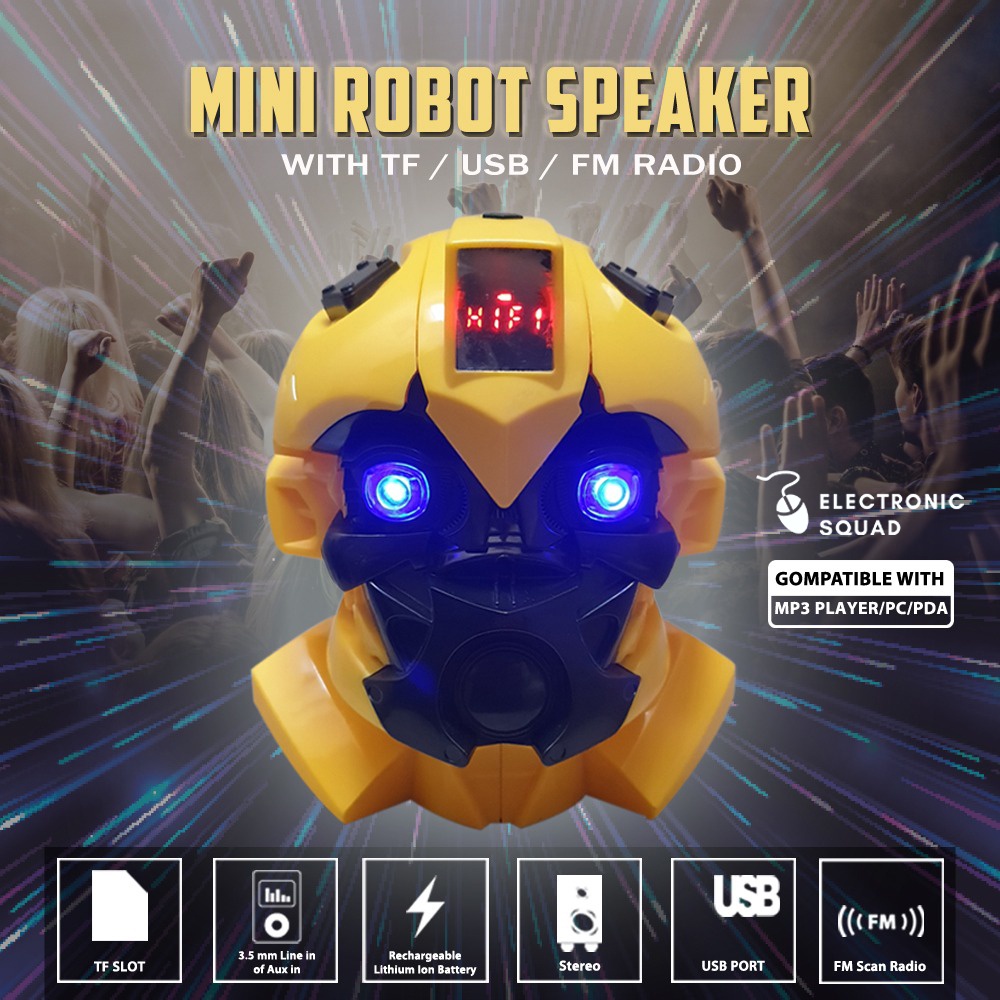 Jual Speaker Multimedia Radio - Robot | Shopee Indonesia