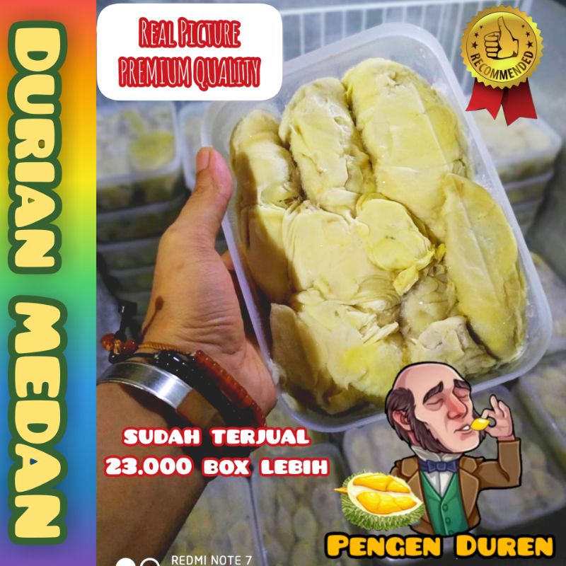 Jual Durian NIAS / Durian Sibolga / Durian kupas Medan / Durian Montong ...