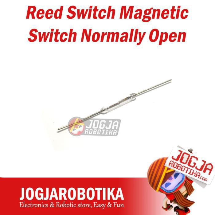 Jual Reed Switch Magnetic Switch 2x14mm Normally Open | Shopee Indonesia