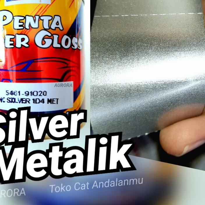 Jual Update - Cat Silver Metalik Penta Super Gloss Silfer 1D4 Metallic ...