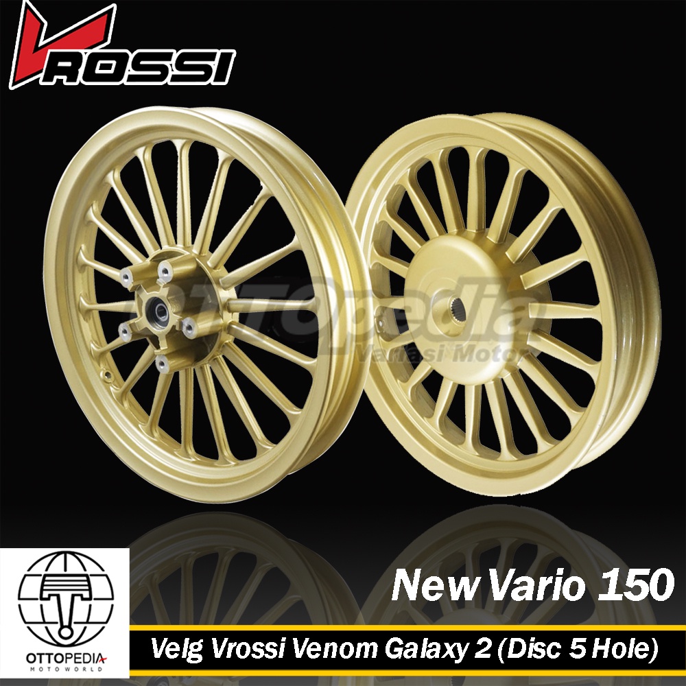 Jual VRossi Velg Venom Galaxy Vario 125 / Vario 150 Ring 14 KWDT Model ...