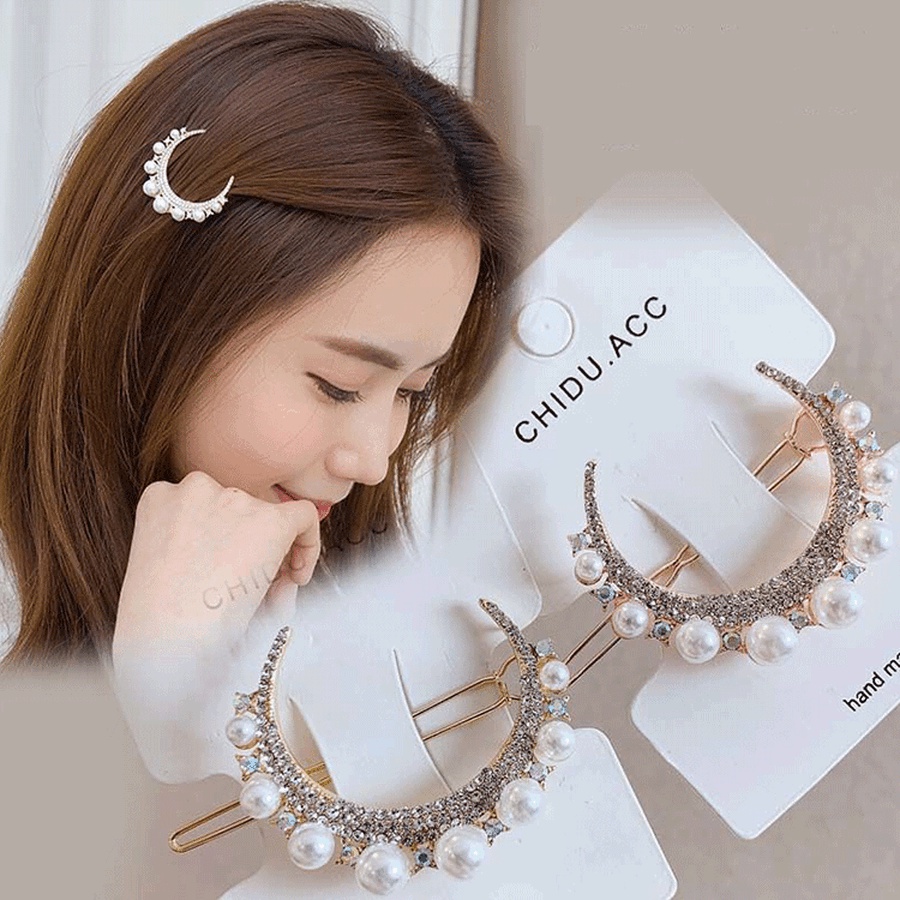 Jual Jepit Rambut Wanita/ Hair Pin / Hair Clip / Jepit Rambut Anak Hias Kristal Mewah Import ...