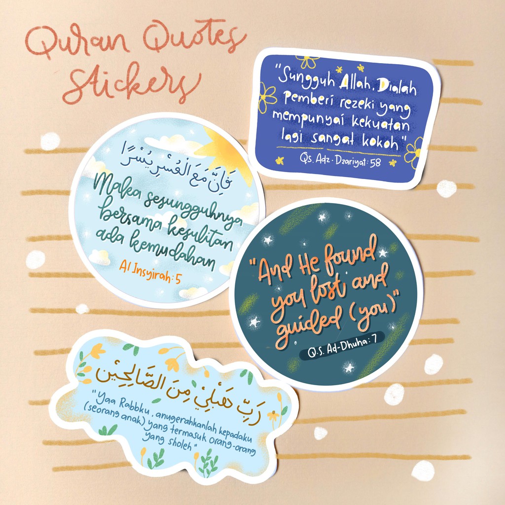 Jual Quran Quotes Stickers | Shopee Indonesia
