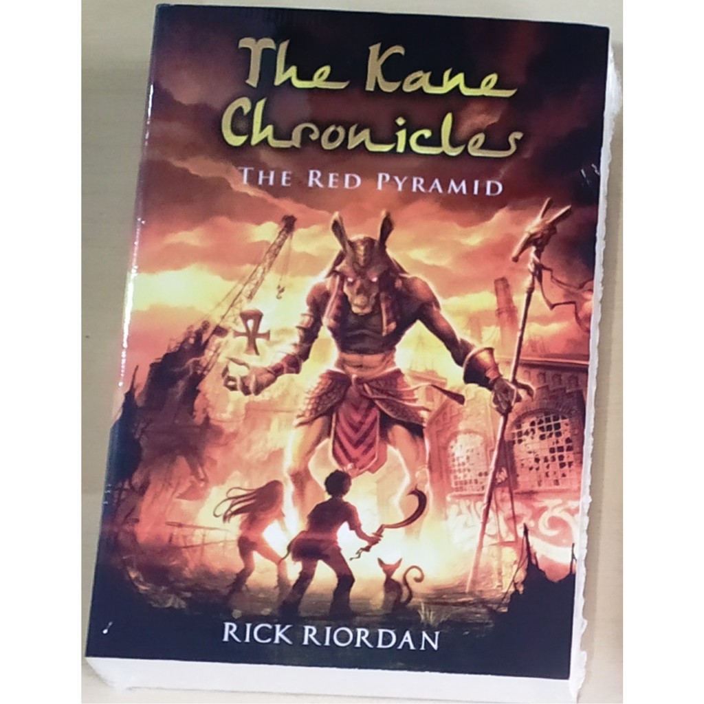 Jual THE KANE CHRONICLES #1 : THE RED PYRAMID Rick Riordan Noura Books ...
