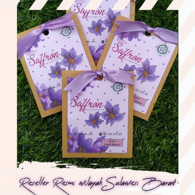 Jual Saffron Finest Red Gold Kemasan Sachet | Shopee Indonesia