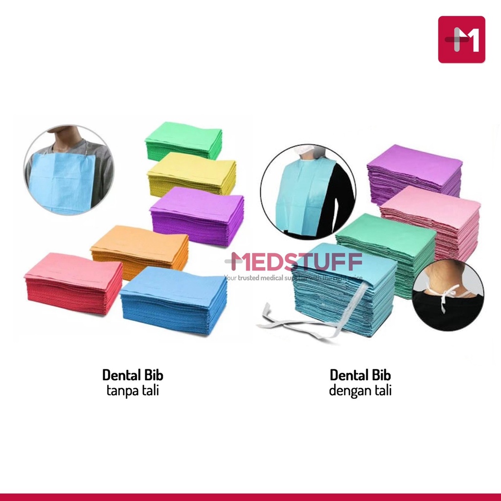 Jual Dental Bib Polibib Celemek Apron Pasien Dental | Shopee Indonesia
