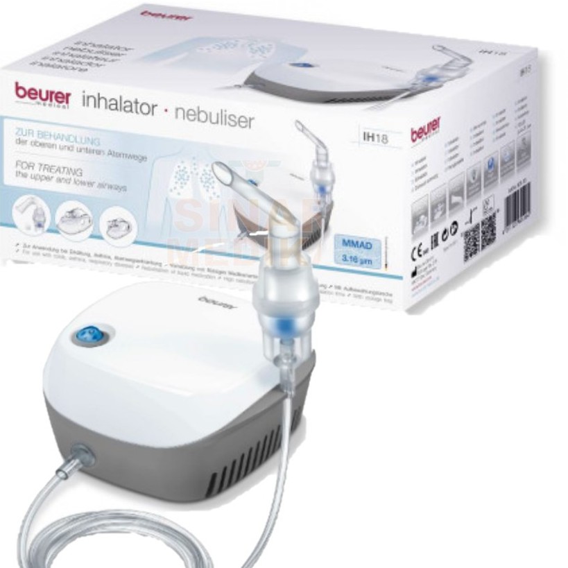 Jual NEBULIZER BEURER IH 18 . ALAT UAP ASMA PILEK BATUK BEURER IH18 ...