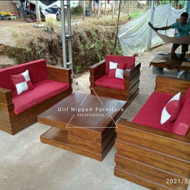 Jual kursi box jati minimalis | Shopee Indonesia