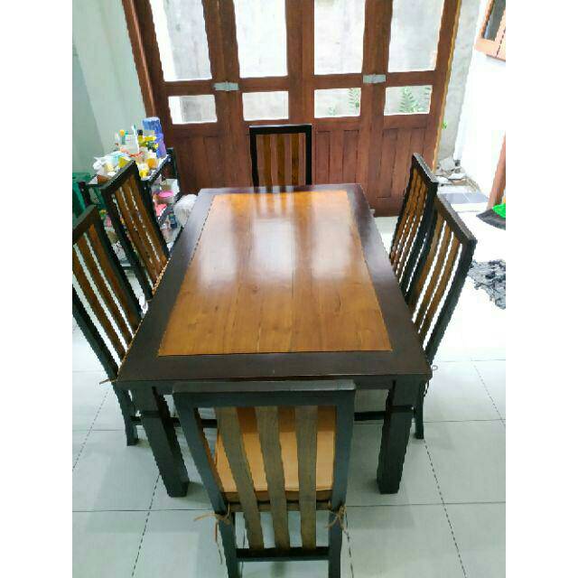 Jual Meja kayu jati / meja makan jati jepara meubel jepara furniture ...