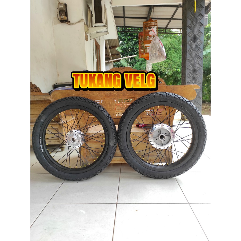 Jual Velg Rx King Paketan Ring 18 Jari Jari Full Set Plus Ban | Shopee ...