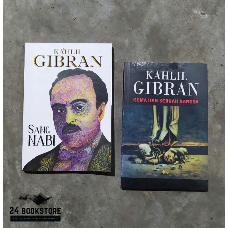 Jual Paket 2 Buku Kahlil Gibran Original : Sang Nabi - Kematian Sebuah ...