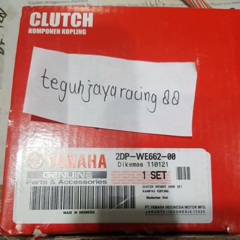 Jual KAMPAS GANDA ORIGINAL N-MAX(2DP-WE662-00) UPGRADE CVT VARIO 125/ ...