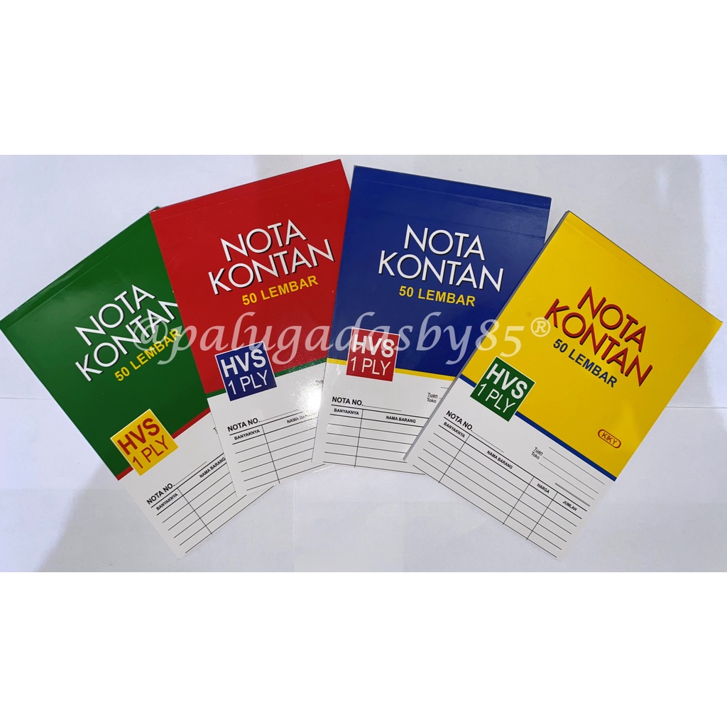 Jual (1 Pak Isi 10 Pcs) KIKY Buku Nota Kontan KIKY Kecil 1 Ply / Nota ...