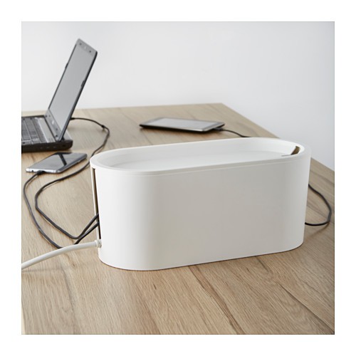 Jual Kotak Pengatur Kabel dengan Penutup Tempat Kabel Cable Management ...