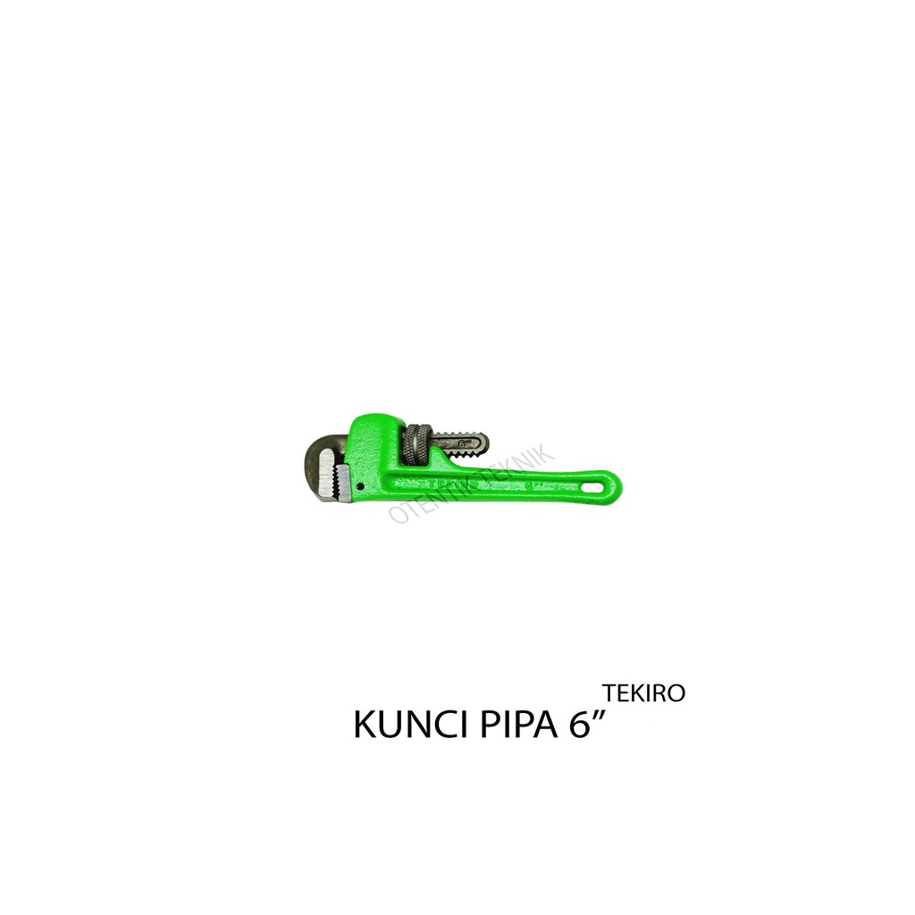 Jual TEKIRO KUNCI PIPA 6" - ADJUSTABLE PIPE WRENCH 6 INCH - KONCI PIPA ...