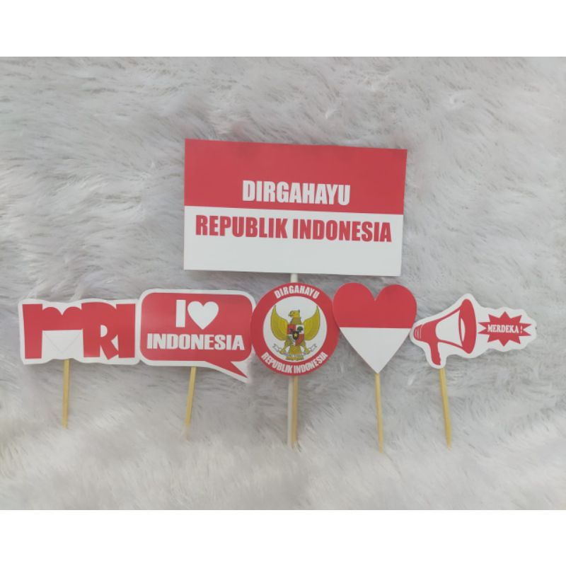 Jual Topper HUT RI / Topper Dirgahayu RI / Topper 17an | Shopee Indonesia