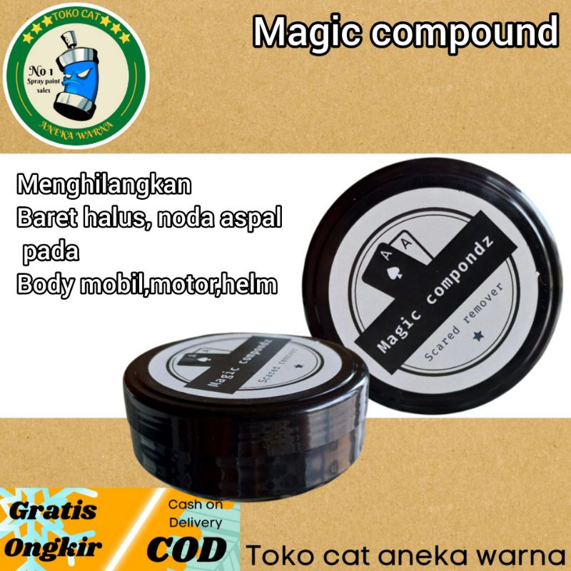 Jual kompon compound putih halus untuk menghilangkan baret halus pada ...