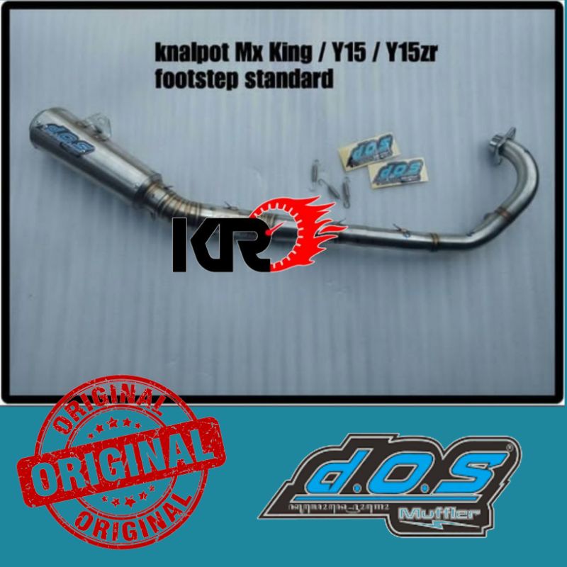 Jual Knalpot DOS MX King Roadrace Original DOS Yogyakarta | Shopee ...