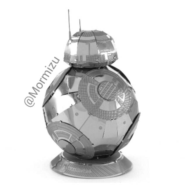 Jual 3D Metal Puzzle Robot BB8 (SILVER / GOLD) | Shopee Indonesia