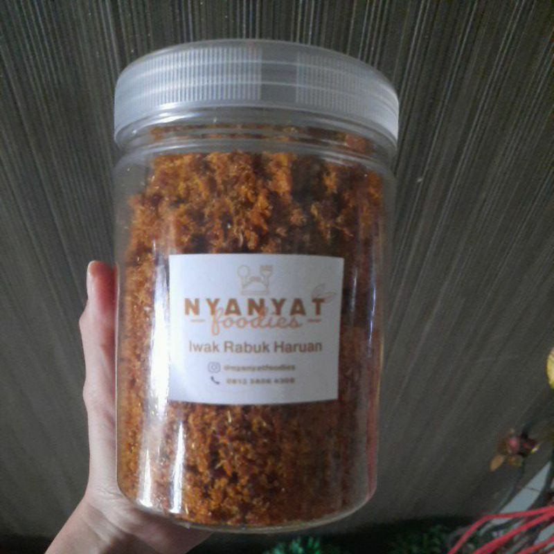 Jual ABON IKAN HARUAN |IWAK RABUK HARUAN | FULL DAGING HARUAN TANPA ...