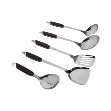 Jual ACE Kris COOKING TOOLS WITH ROTATING Set 6 Pcs Peralatan Masak Dengan Tempat Putar | Shopee ...