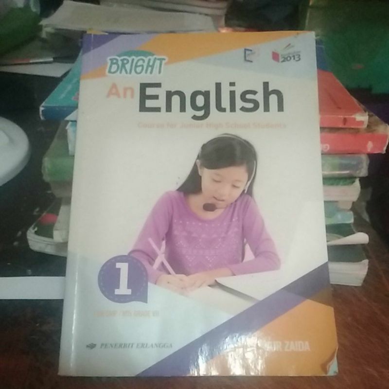 Jual buku bahasa Inggris (bright an English) SMP kelas 1-7 penerbit Erlangga | Shopee Indonesia