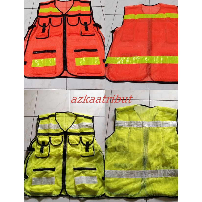 Jual Rompi Proyek - Rompi Tambang - Rompi Safety | Shopee Indonesia