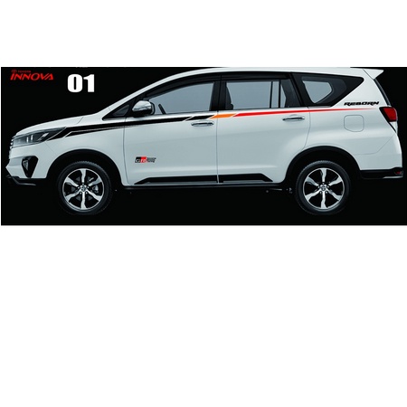 Jual STICKER BODY SAMPING CUTTING STICKER VARIASI MOBIL ALL NEW INNOVA ...