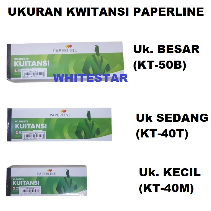 Jual kwitansi kuitansi paperline besar [KT-50B] | Shopee Indonesia
