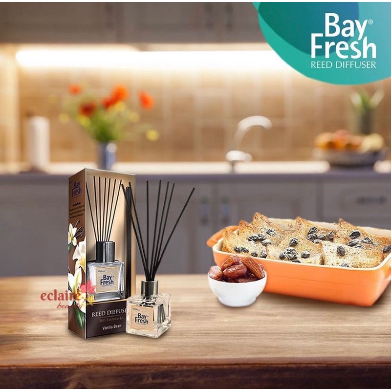 Jual BAY FRESH Bayfresh Reed Diffuser Reguler Vanilla Bean 30 ml With ...