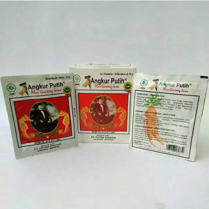 Jual Tangkur putih plus ginseng jawa isi 10 pcs | Shopee Indonesia