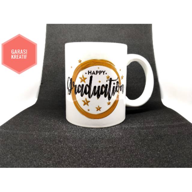 Jual Mug Wisuda Pakai Photo Custom / Gelas Wisuda / Gift Wisuda / Kado ...