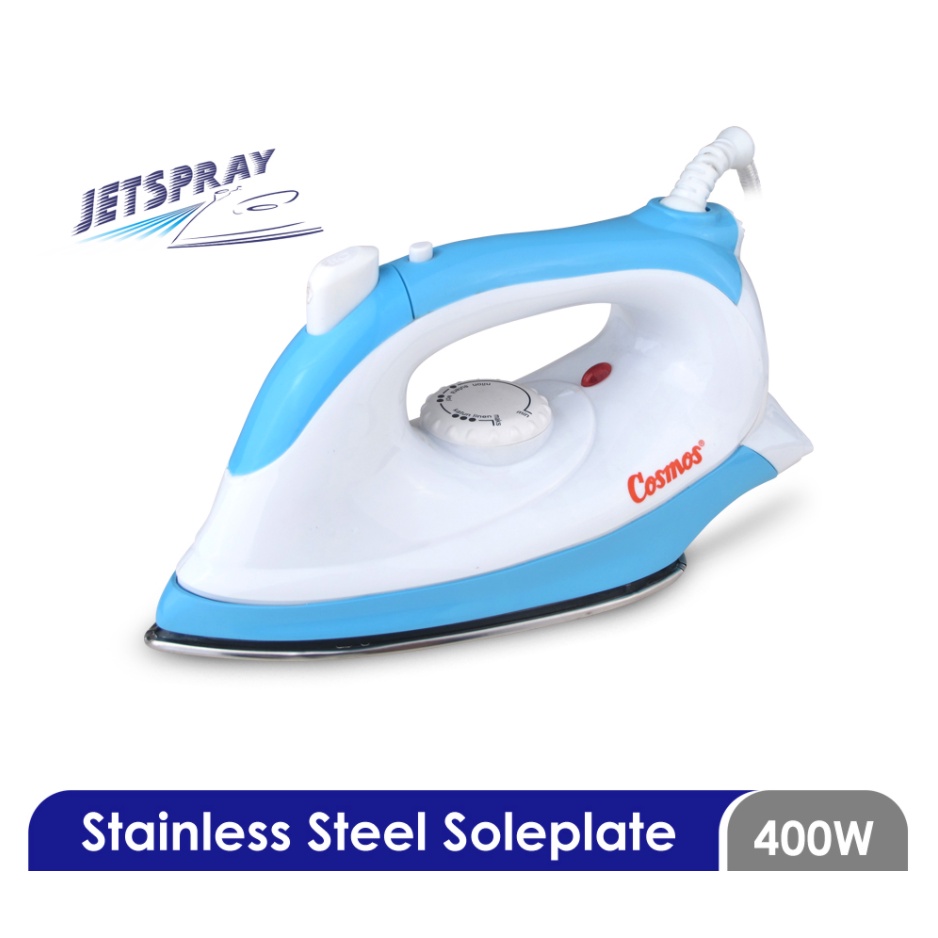 Jual s Setrika Listrik Stainless Steel Jetspray - Electric Iron Cosmos ...