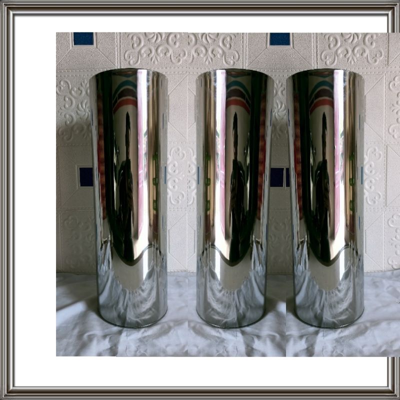 Jual Vas Bunga Stainless Silinder ( Tinggi 50 cm ) | Shopee Indonesia