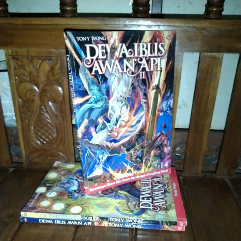 Jual KOMIK DEWA IBLIS AWAN API 2 - TONI WONG | Shopee Indonesia