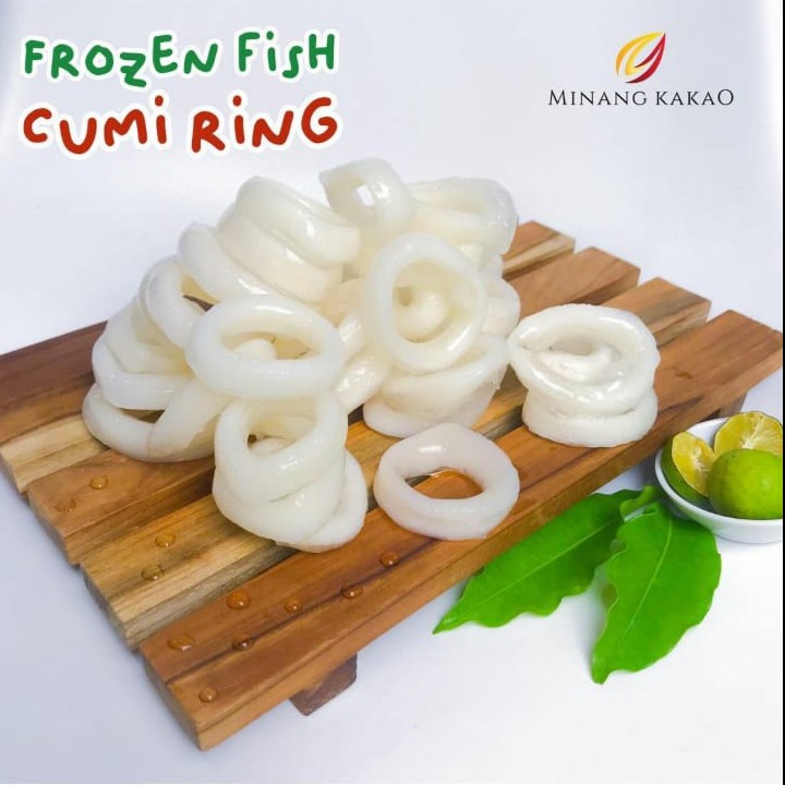 Jual Cumi Ring/Cumi-Cumi/Frozen Food Premium - 1Kg | Shopee Indonesia